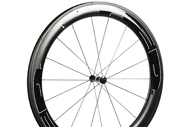 HED Jet 6 Plus Black Clincher Front Wheel [J6BFC700] at TriSports